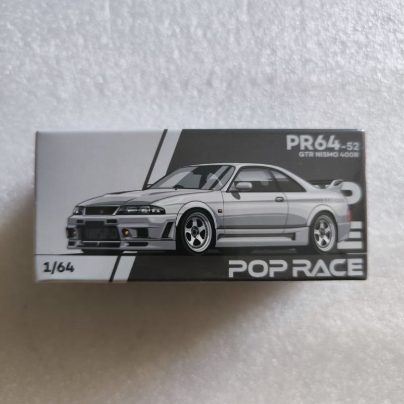 Jual POP RACE NISSAN GT-R R33 NISMO 400R WHITE | Shopee Indonesia