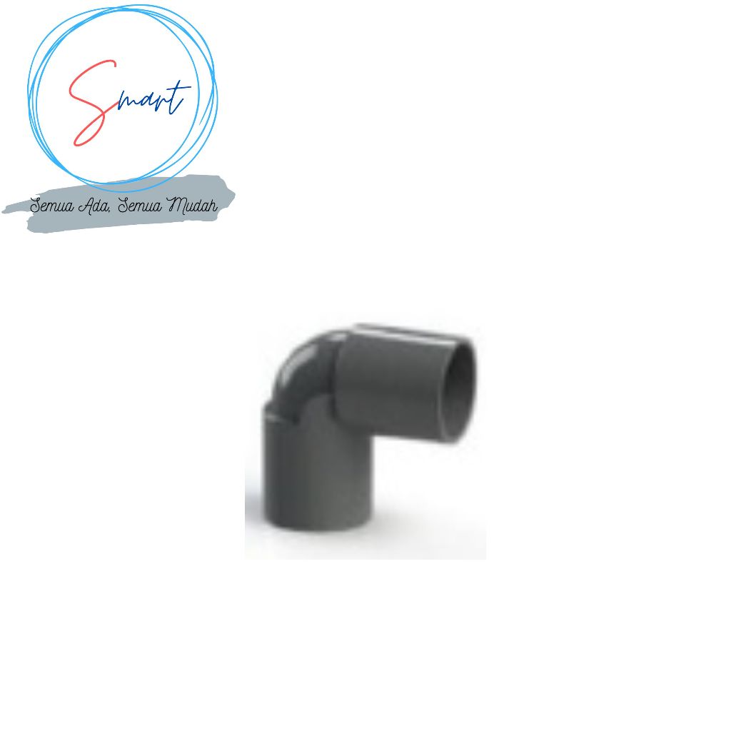 Jual RUCIKA Elbow AW 1/2 Inch Knee Sambungan Fitting Pipa PVC 1/2Inchi ...