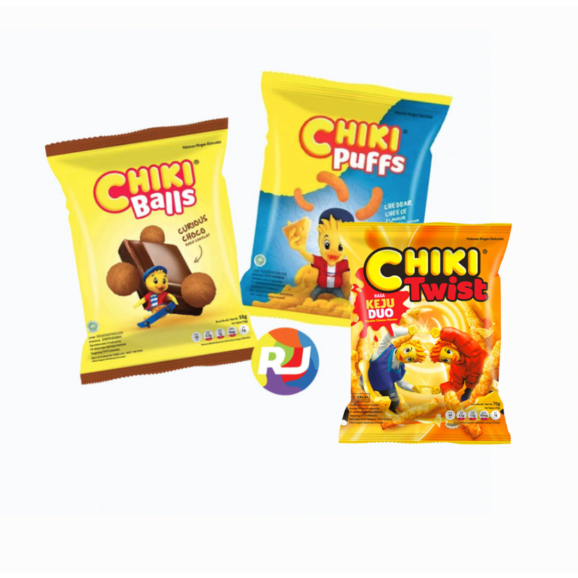 Jual Snack Cemilan CHIKI - PUFF Cheddar Cheese 60gr / Choco 55gr ...
