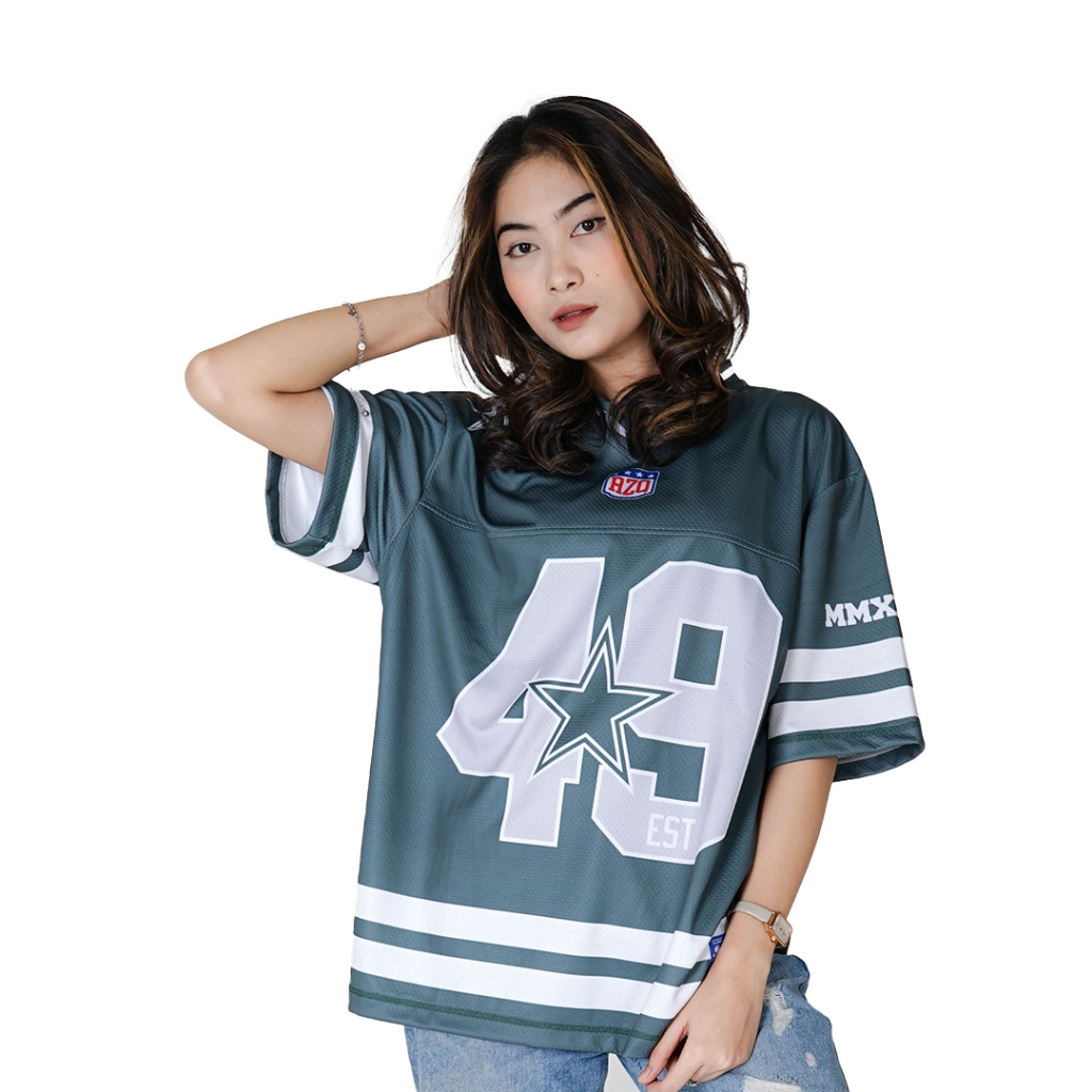 Jual RZQ / 49 / Number Series / Jersey / Streetwear / Oversize / Music ...
