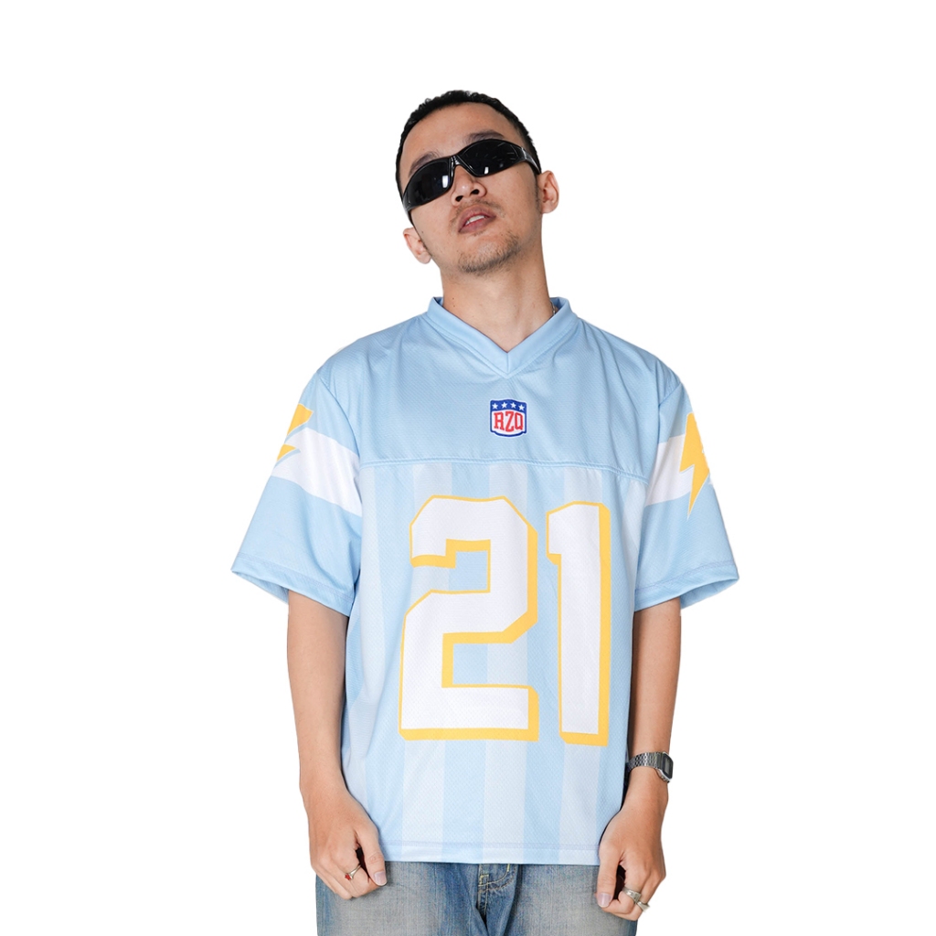Jual RZQ / 21 / Number Series / Jersey / Streetwear / Oversize / Music ...