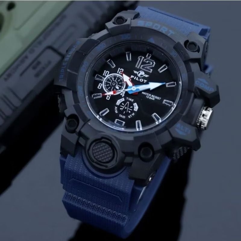 Jual Jam Tangan Anak Pilot Original Sport Jam Tangan Anak pria strap ...