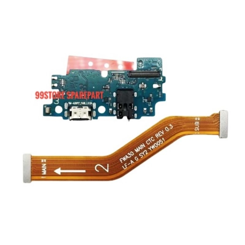 Jual Papan Cas Samsung A30 A305 + Flexibel Board Fullset IC Original ...