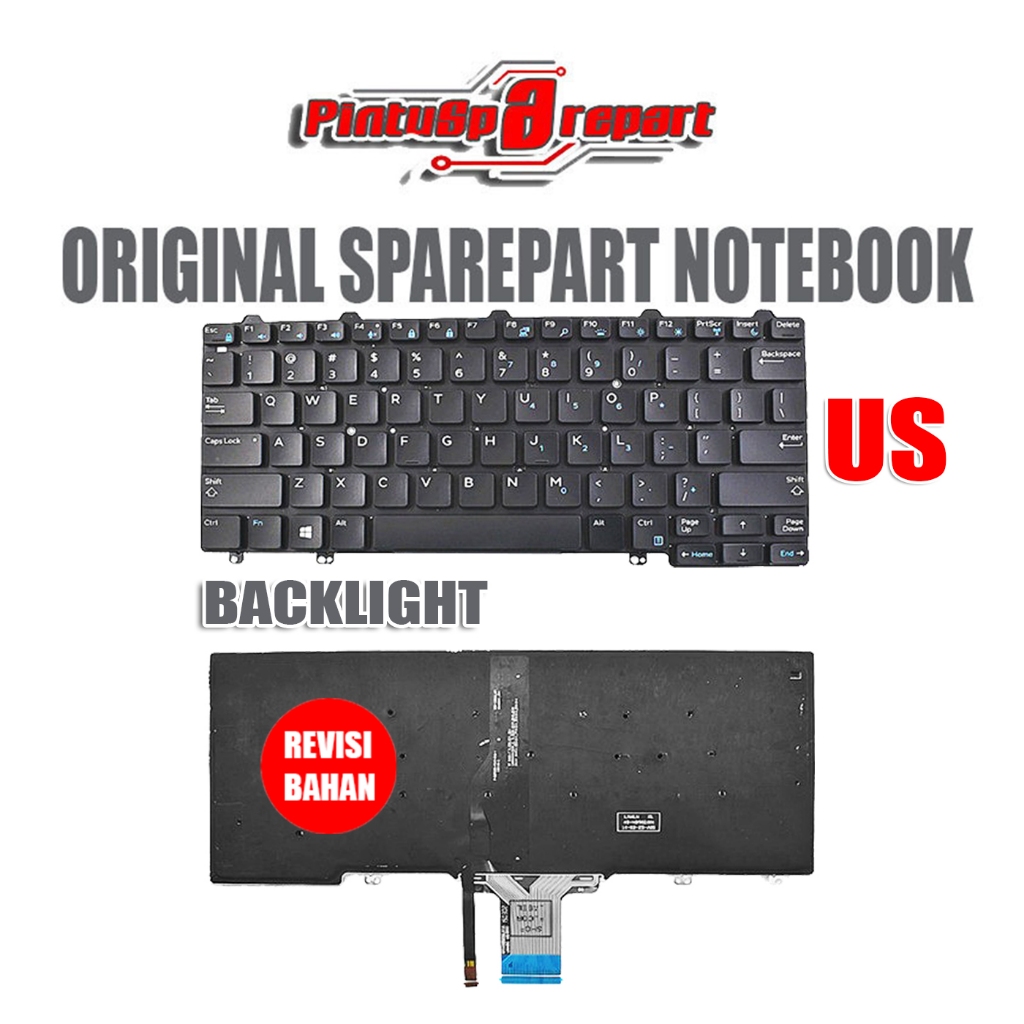 Jual (Genuine Backlight US/UK) New Original Keyboard Keyboard Laptop ...
