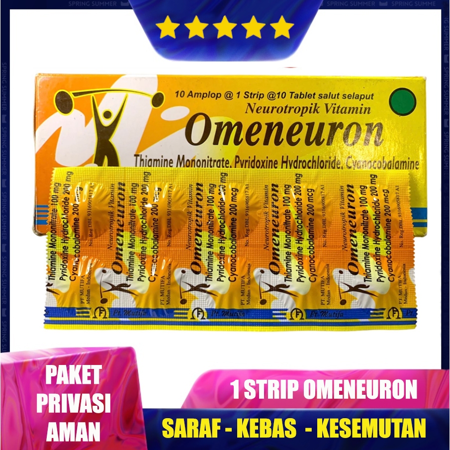 Jual Omeneuron Obat Suplemen Multivitamin Ampuh dan Manjur Atasi Kebas ...