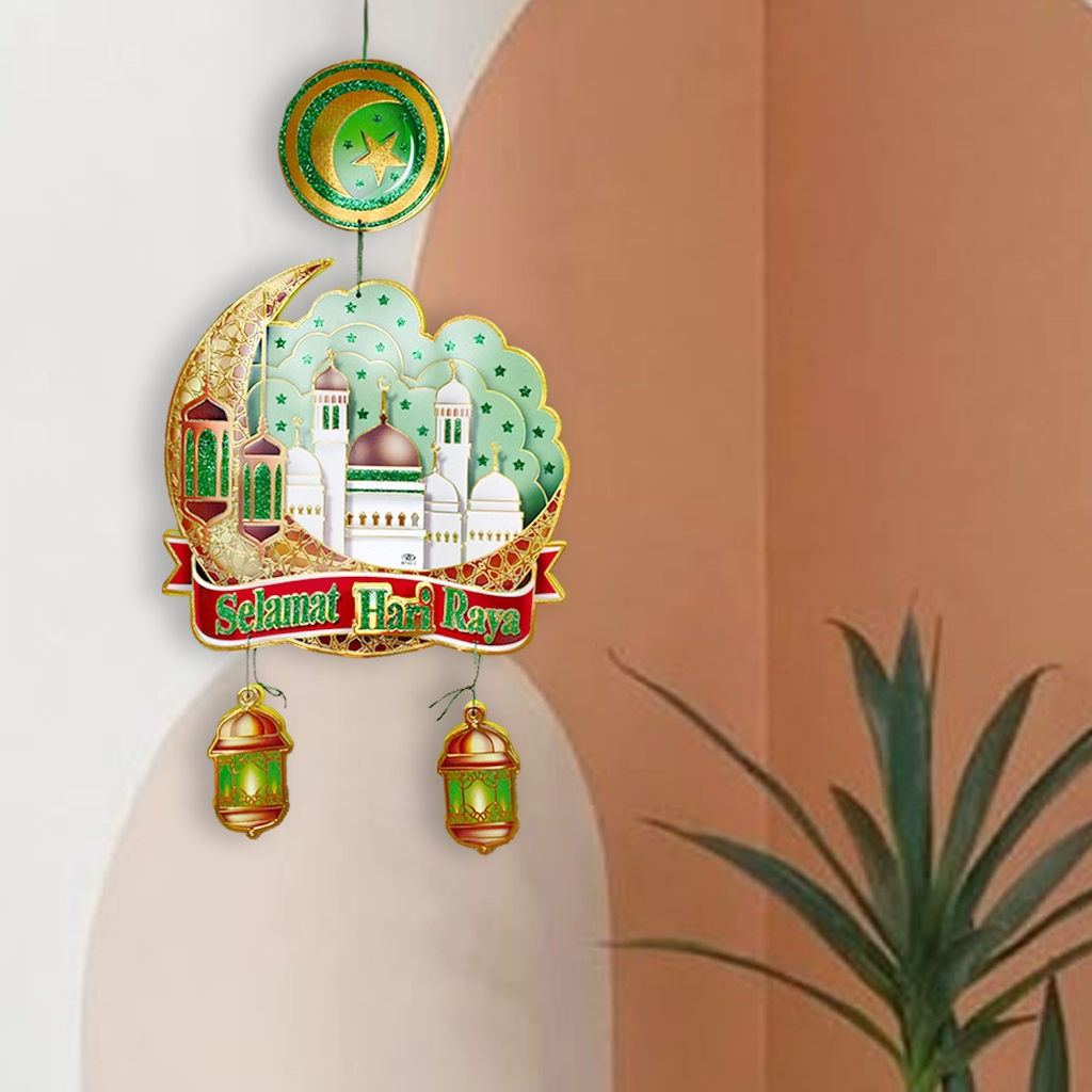 Jual Gantungan Dekorasi Idul Fitri Ukuran L - Hiasan Lebaran Elegan ...