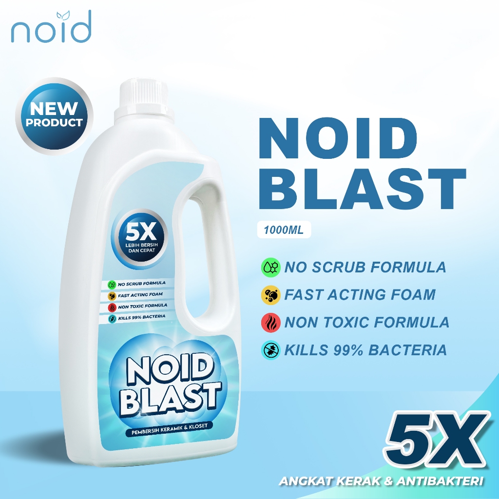 Jual Noid Blast - Toilet Cleaner Pembersih Kerak Keramik Kamar Mandi WC ...