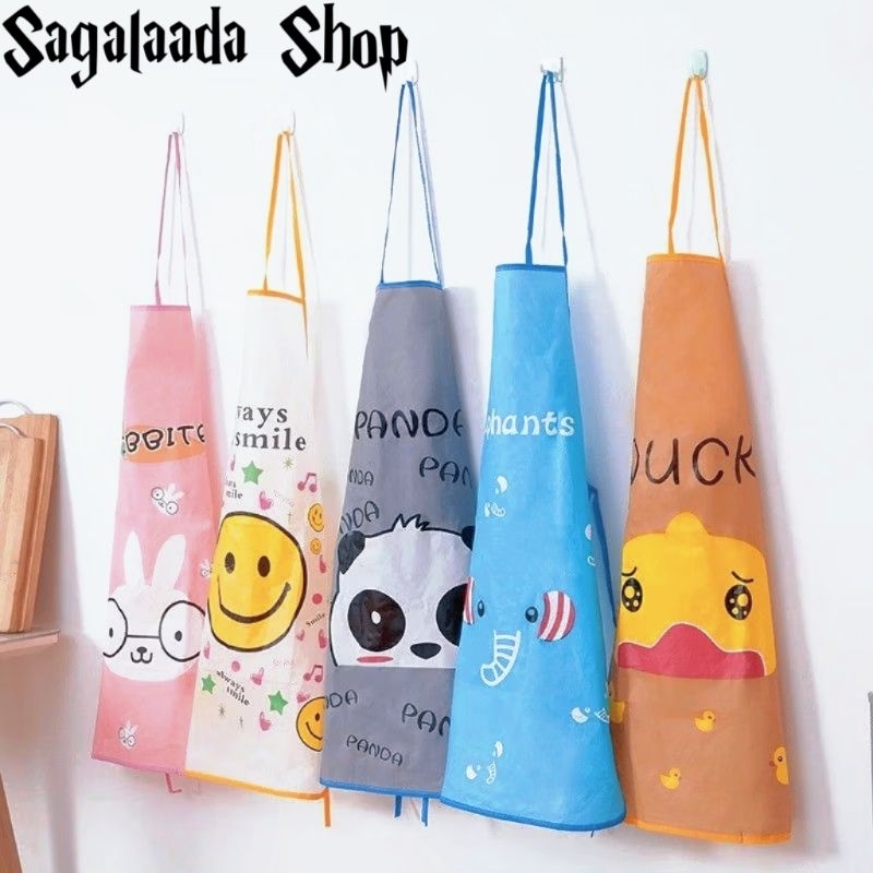 Jual Celemek Masak Karakter || Celemek Dapur Waterproof Kartun ...