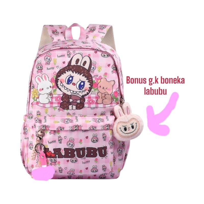 Jual TAS RANSEL ANAK SEKOLAH TK KARAKTER LABUBU | Shopee Indonesia
