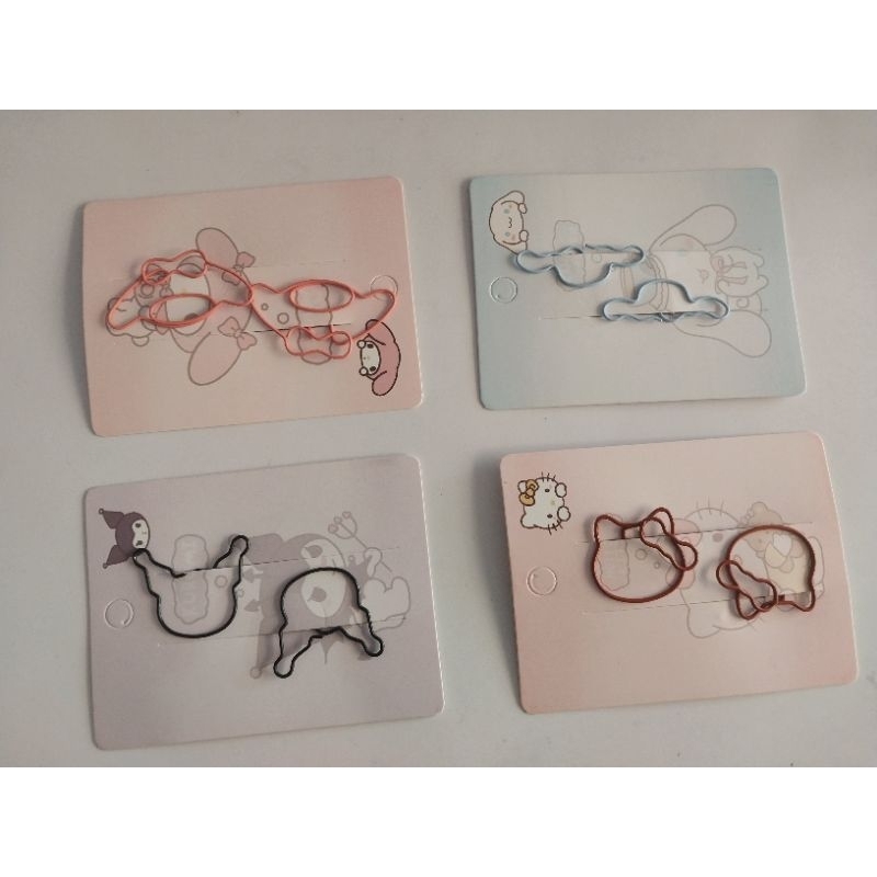 Jual Paper Clip Sanrio/Paper Klip Sanrio/Klip Kertas Sanrio/Penjepit ...