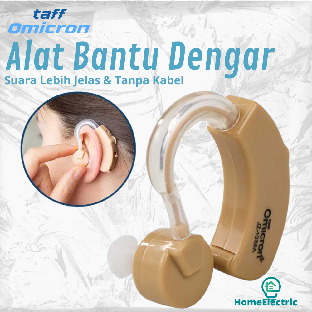 Jual TaffOmicron Alat Bantu Dengar Hearing Aid Amplifier Earphone Alat ...