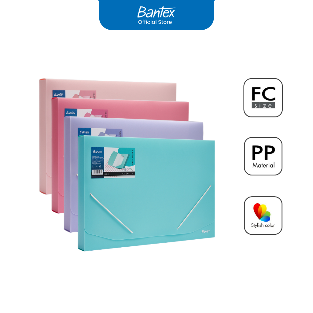 Jual Bantex Carry File Box Folio PP / Penyimpan Kertas Dokumen Hingga ...