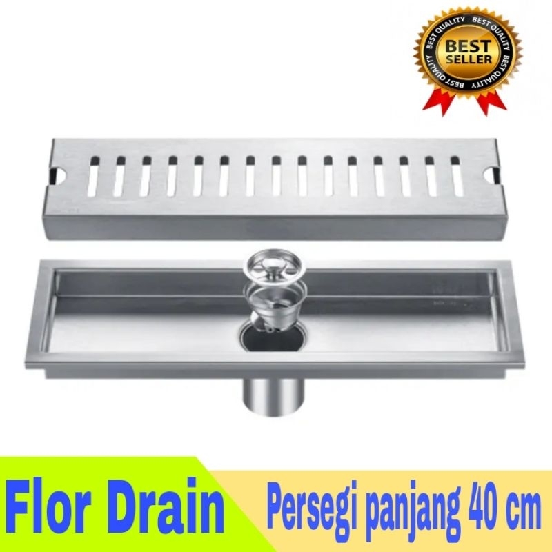 Jual Flor Drain Persegi Panjang 40cm/ Saringan Got / Flor Drain ...