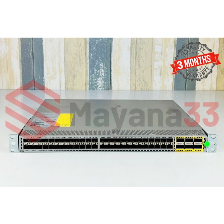 Jual Switch Cisco Nexus N3K-C3172PQ-10GE 48 Port SFP 10GB 6 Port QSFP 40GB bukan Cisco 3064X ...