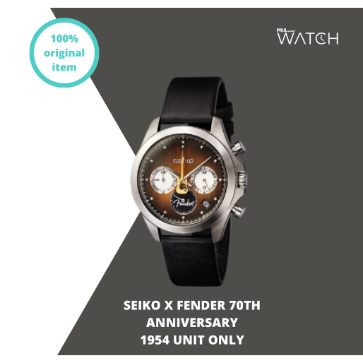 Jual Seiko X Fender Stratocaster 70th Anniversary Official Watch - Jam ...