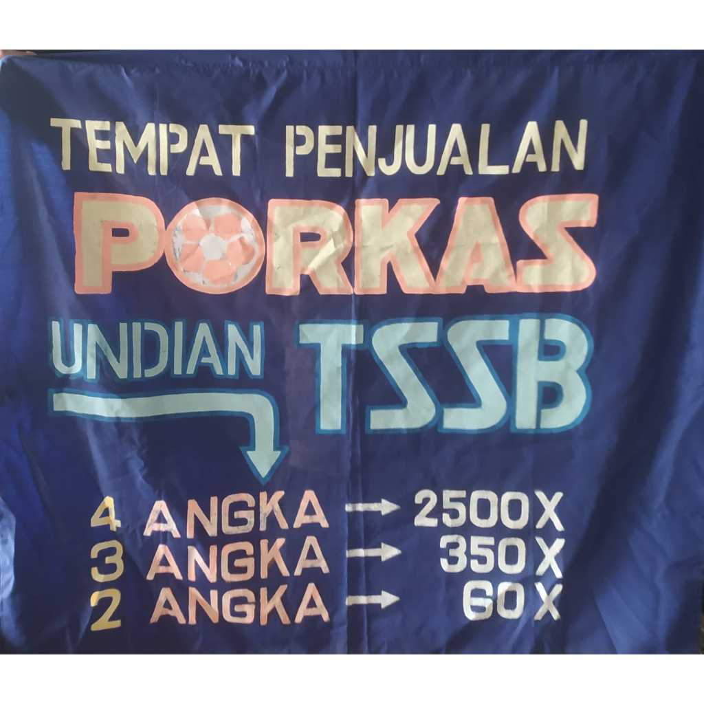Jual KAIN IKLAN PORKAS TSSB TAHUN 80AN JADUL LAWAS ASLI [ KOLEKSI ...