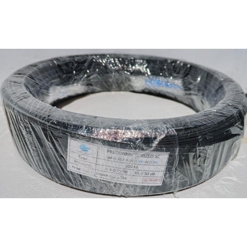 Jual Kabel Dropcore PRECON 100 Meter 1 CORE BIRU BIRU | Shopee Indonesia