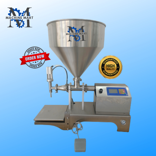 Jual Semi Automatic Screw Pump Paste Filling Machine | Shopee Indonesia