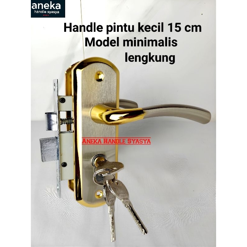 Jual Handle pintu minimalis handle pintu set Kunci Pintu Rumah 15cm ...