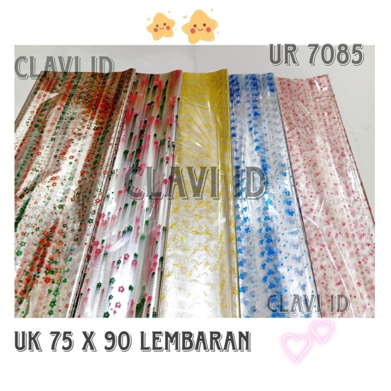Jual 7085/PLASTIK PARCEL/PLASTIK BUNGKUS KADO/PLASTIK BENING/PLASTIK ...