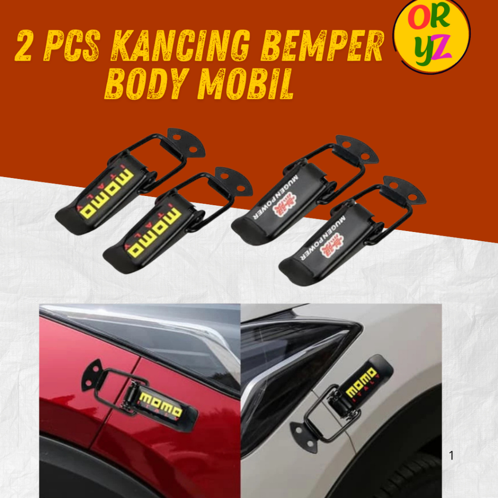 Jual 2Pcs New Release Kancing Bemper Body Mobil Bumper Luar Pengencang ...