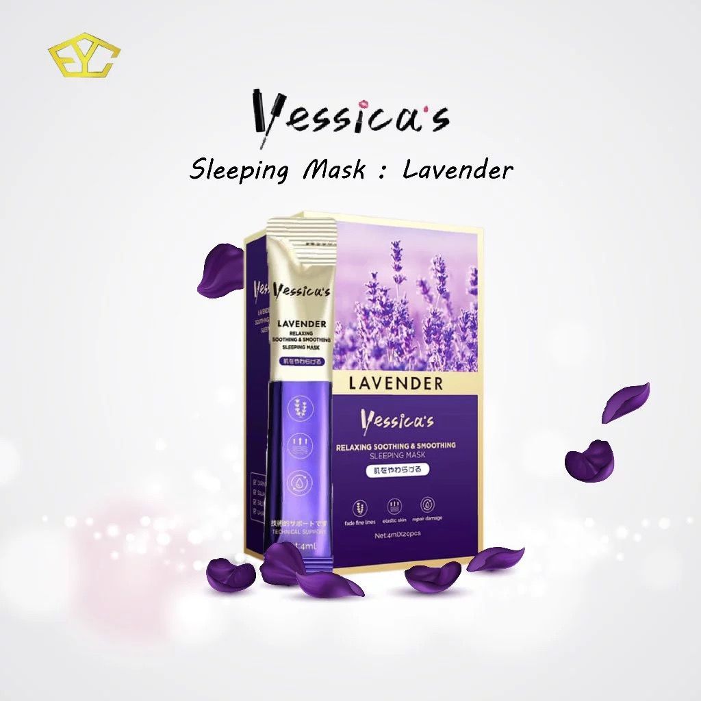 Jual 1 SACHET Yessica’s lavender Sleeping Mask - Relaxing, Soothing ...