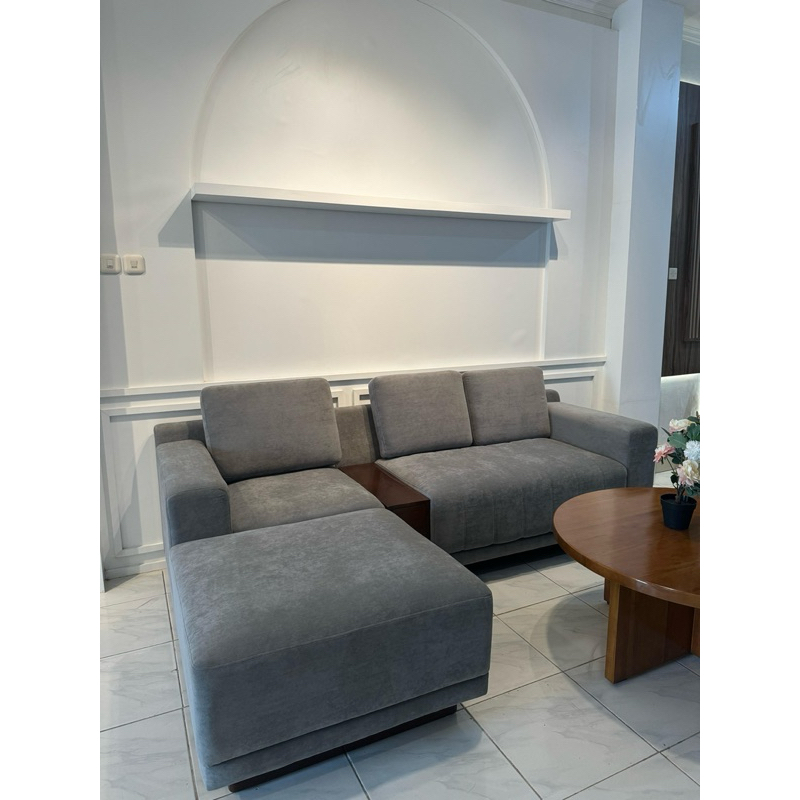Jual Sofa L Chara / Sofa Ruang Tamu / Sofa Storage / Sofa Laci | Shopee ...