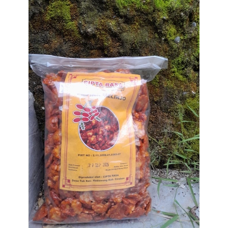 Jual Snack Emping rasa pedas manis Renyah netto 1kg | Shopee Indonesia