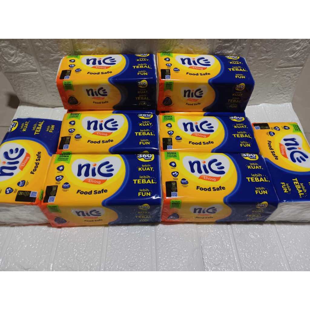 Jual (PAKET 10 PACK )TISSUE NICE 180 SHEET TISSUE SERBAGUNA TISSUE 2 ...