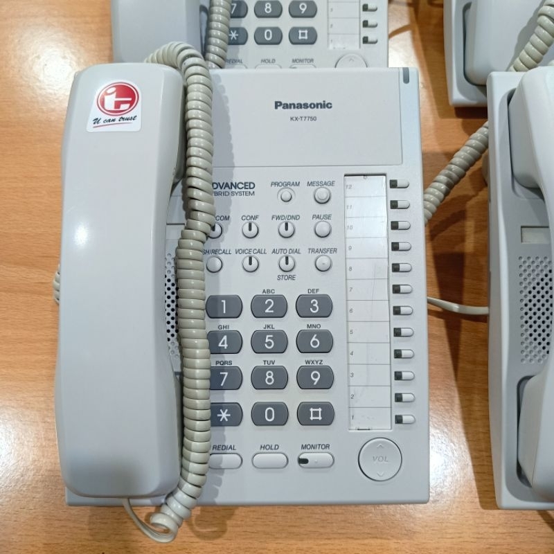 Jual Telepon Digital Panasonic KX-T7750 Bekas Pakai Masih Bagus ...
