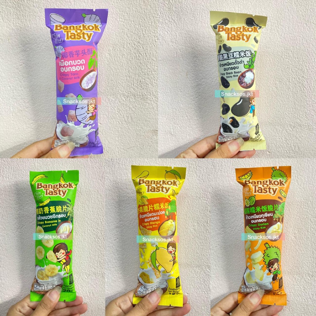 Jual BANGKOK TASTY CRISPY DURIAN STICKY RICE / CRISPY TARO IN COCONUT ...
