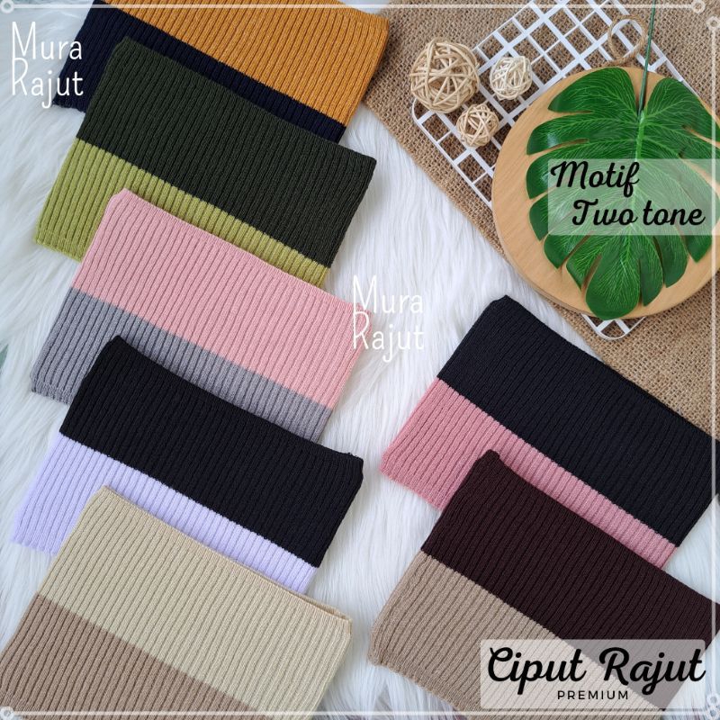 Jual (READY SIAP KIRIM) Inner Rajut 2 Warna Dua Warna Premium Ciput ...