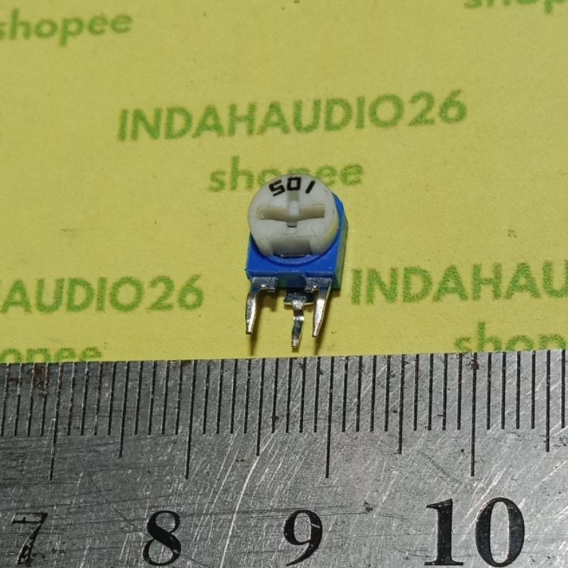 Jual BERDIRI 501 biru putih trimpot 500 ohm 500r variable resistor vr ...