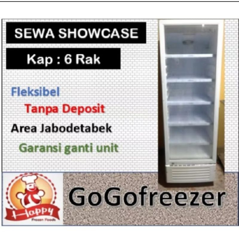 Jual Sewa Showcase Chiller 5 Rak untuk 3 bulan PLUS FREE 1 Bulan ...