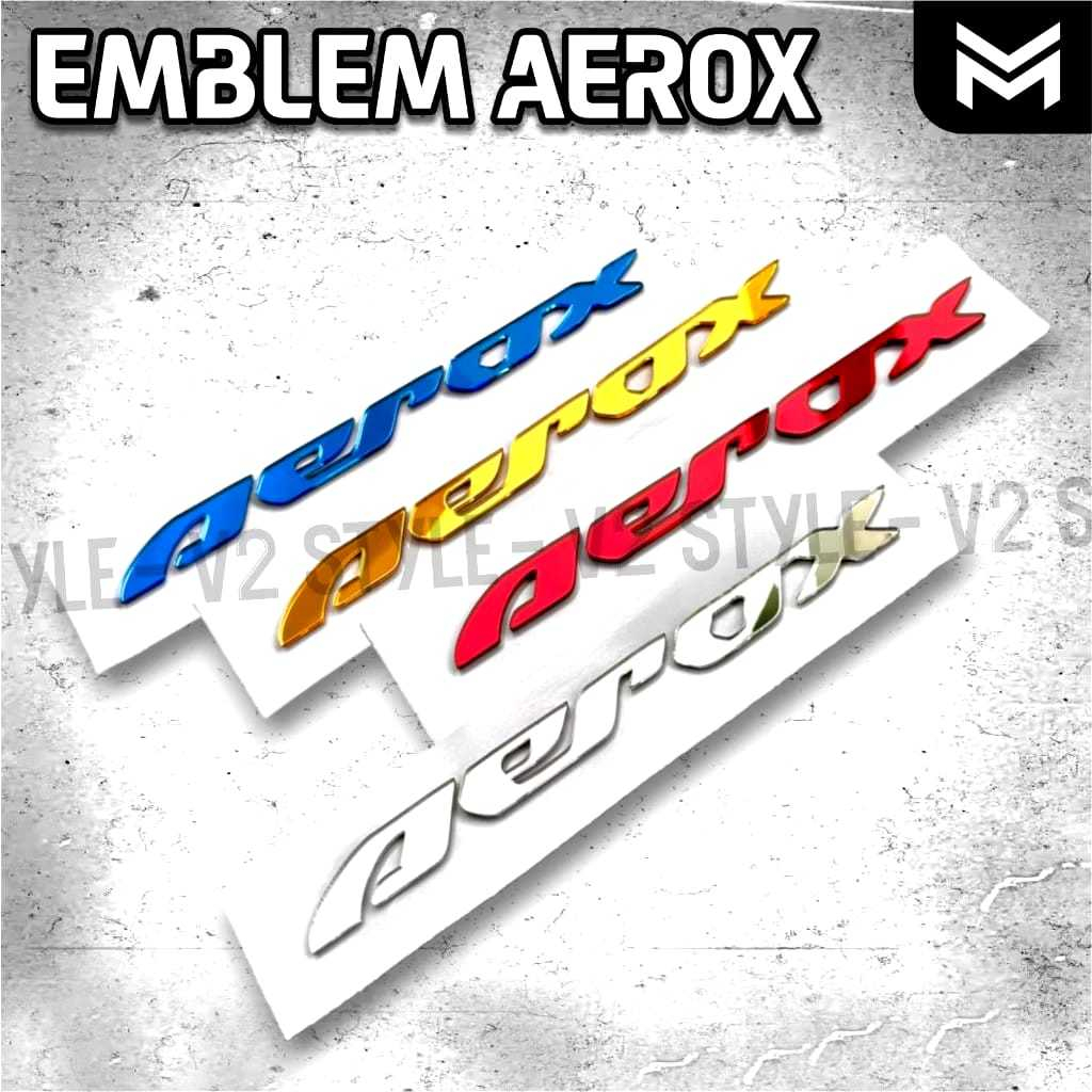 Jual Aerox Logo Emblem Stiker Timbul Bahan Akrilik | Shopee Indonesia