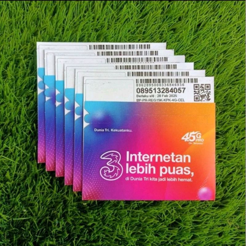 Jual KARTU PERDANA TRI PLUS KUOTA NASIONAL | Shopee Indonesia