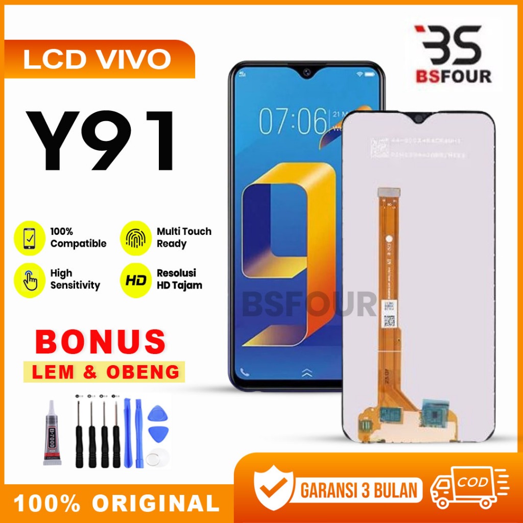 Jual LCD VIVO Y91 FULLSET TOUCHSCREEN ORIGINAL | Shopee Indonesia