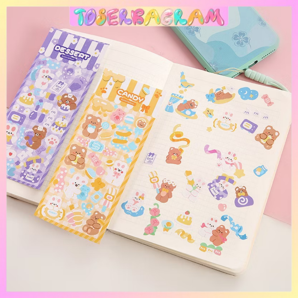 Jual Stiker Kecil Tahan Air Stiker Buku Stiker Waterproof Stiker Mini ...