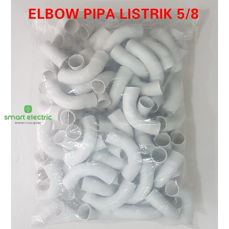 Jual Elbow Pipa listrik L Bow 5/8 Sambungan Pipa listrik | Shopee Indonesia