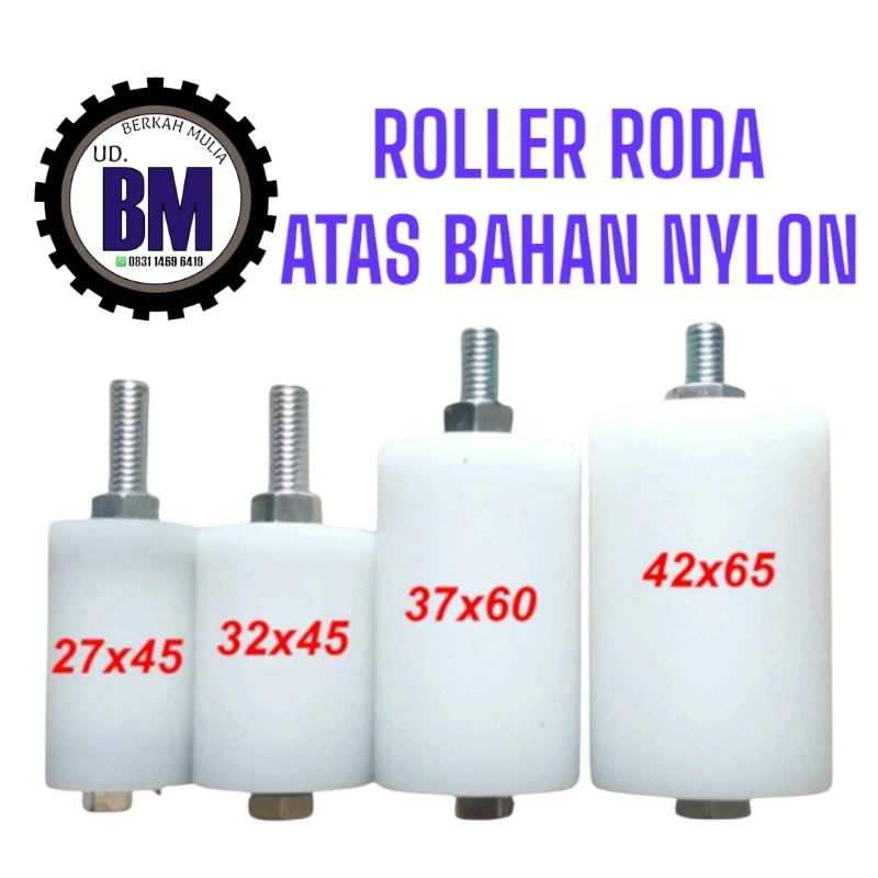 Jual RODA ATAS NILON|ROLLER NILON|RODA SLIDING PINTU PAGAR|RODA TEFLON ...