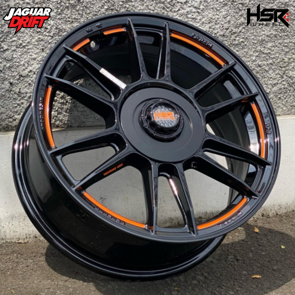 Jual Velg Hsr Original Ring 15 Lubang 4 Velek Hsr Kencana R15 Warna Black Glossy Pnp Mobil Calya ...