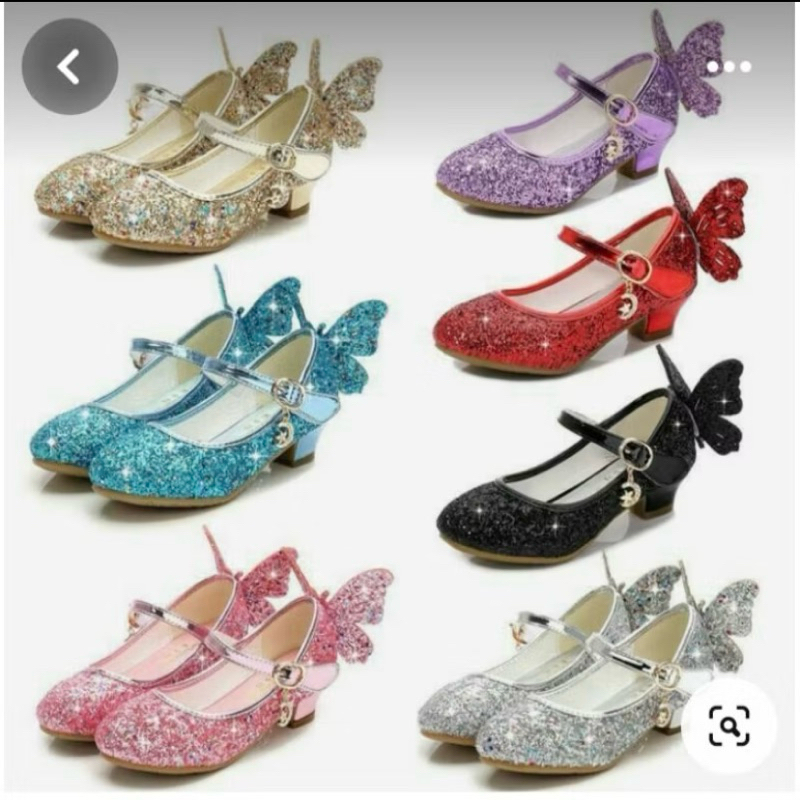 Jual Sepatu pesta paling hits kupu-kupu laser 02 | Shopee Indonesia