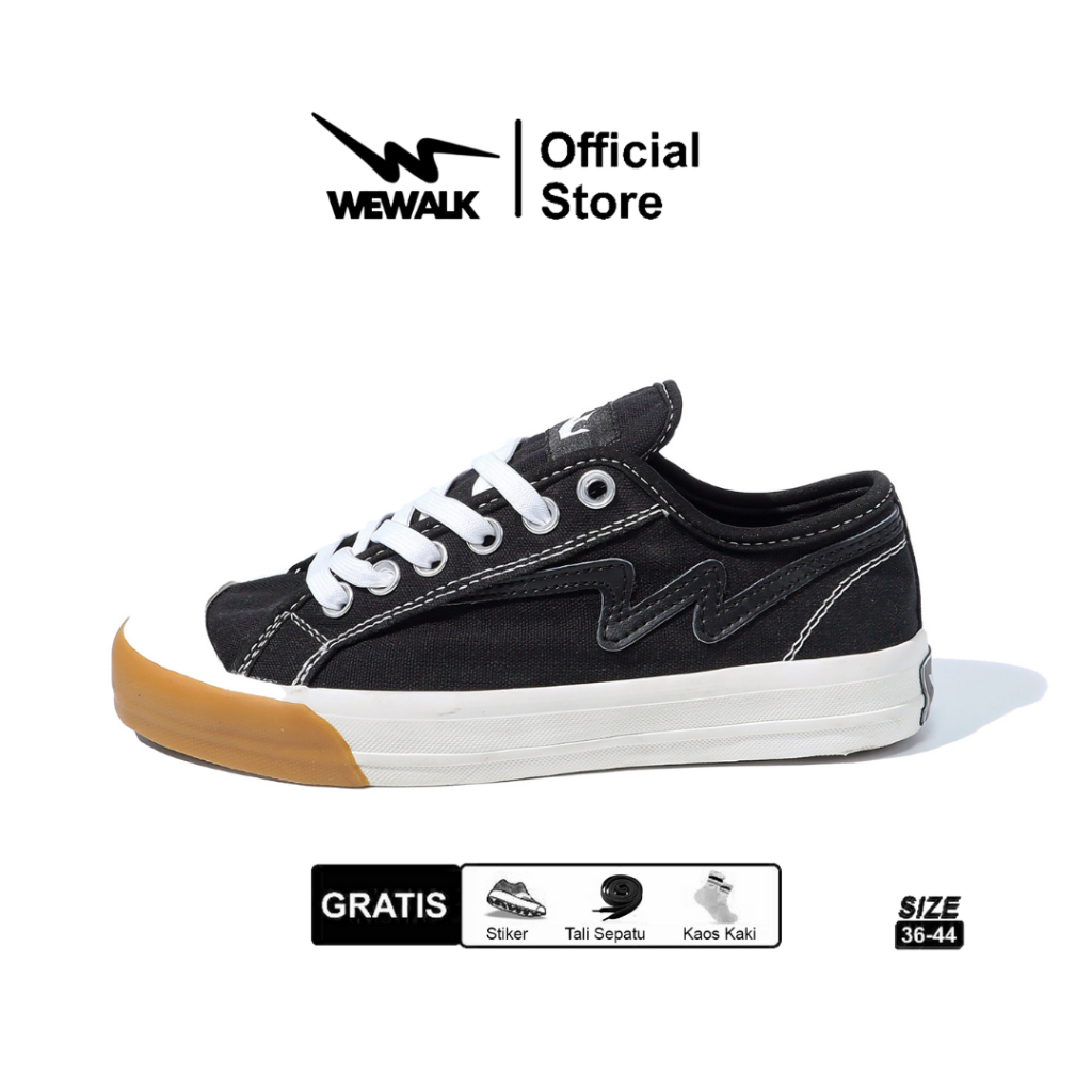 Jual Wewalk Footwear -Sepatu Sneakers Unisex Pria Wanita Whale Low ...