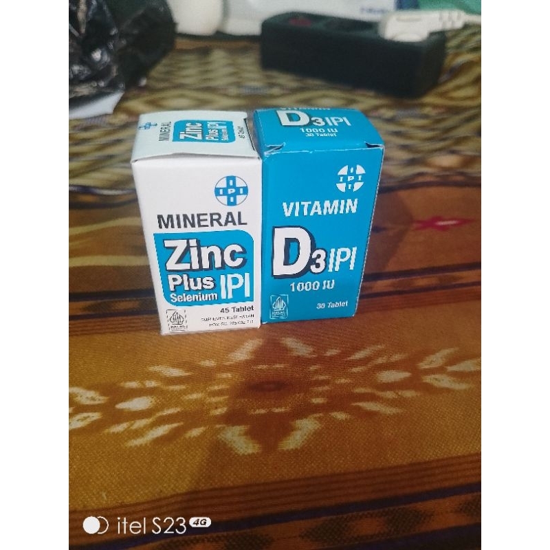 Jual vitamin D vitamin zinc plus ipi | Shopee Indonesia