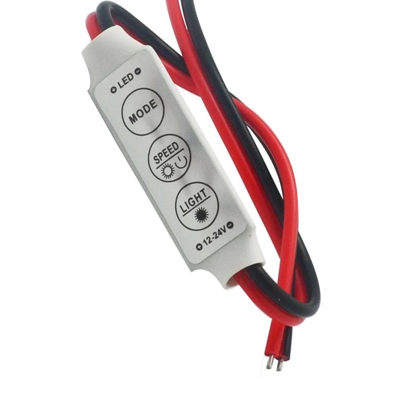Jual LED CONTROLLER MODUL LED DIMMER PENGATUR LED DIMMER KEDIP 12-24V ...