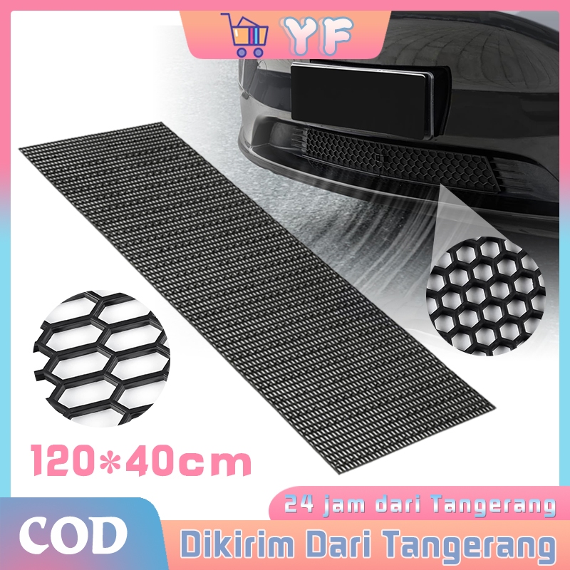Jual 120*40cm Car Grill Mesh Honeycomb Grill Bumper Aksesoris Grill ...