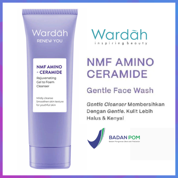 Jual wardah renew you nmf amino + veramide rejuvenating gel to foam ...