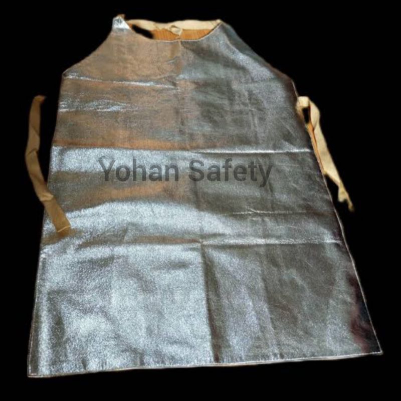 Jual Apron Aluminized Pelindung Dada Aluminium / Apron Aluminium foil ...