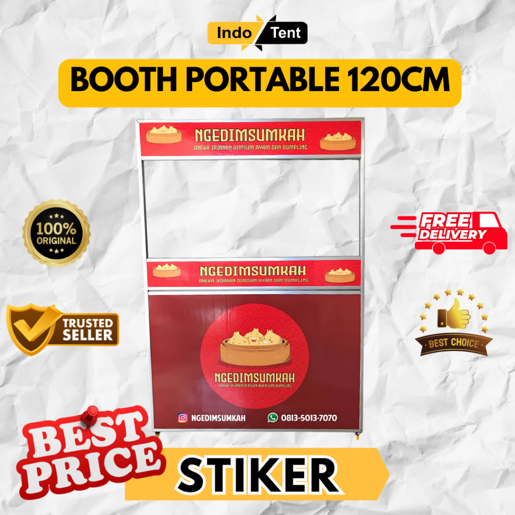 Jual INDOTENT - Booth Portable, Booth Rombong, Booth Stand, Rombong ...