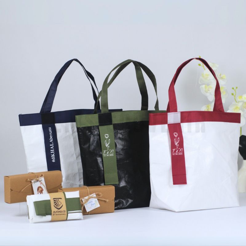 Jual Tas Terpal Souvenir PAMELA BAG SIZE L LANDSCAPE Tas Souvenir Unik ...
